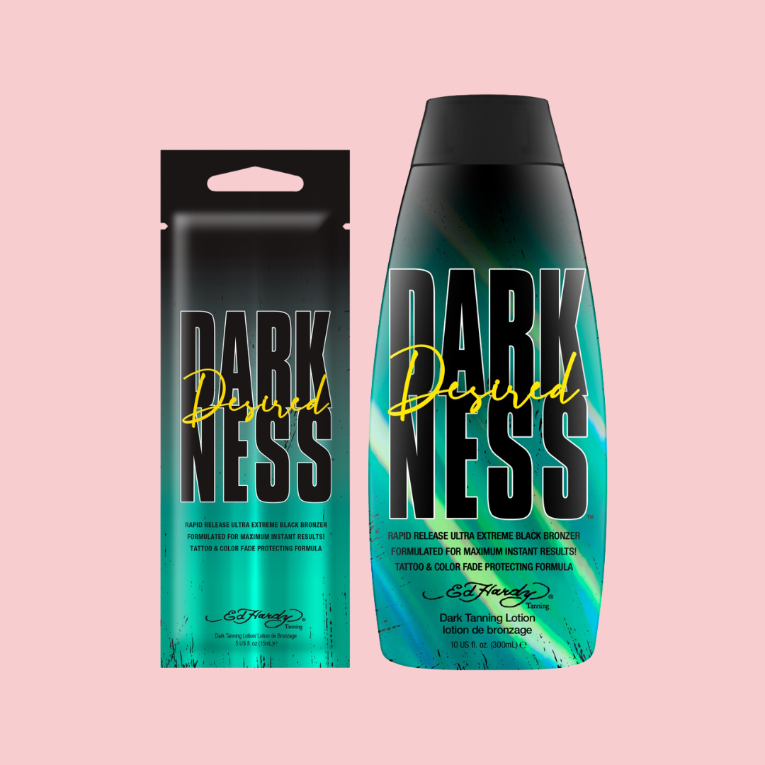 Ed Hardy Desired Darkness Indoor Tanning Bronzer Lotion – GLOW X GO