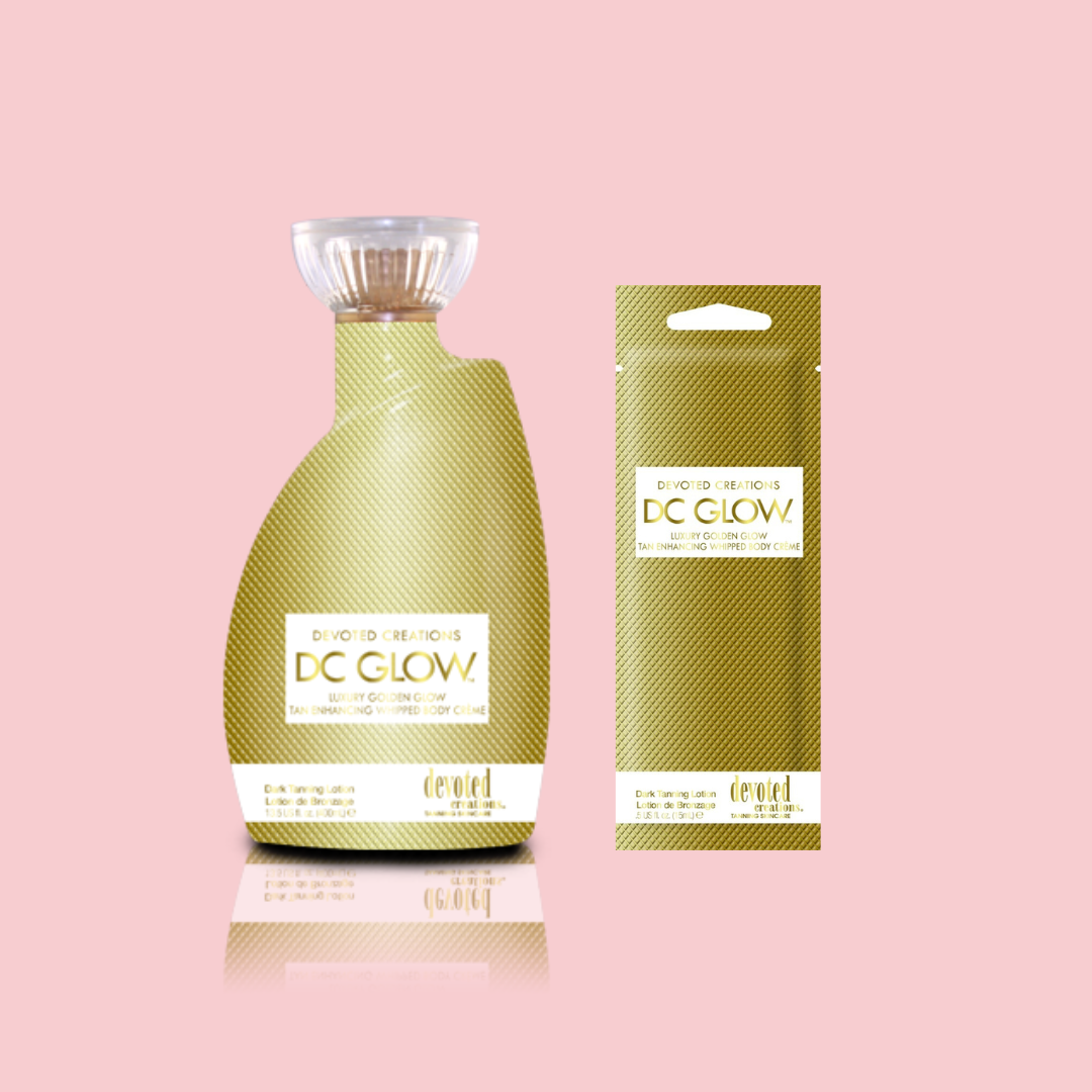 Devoted Creations - DC Glow Indoor Tanning Skincare Lotion – GLOW X GO