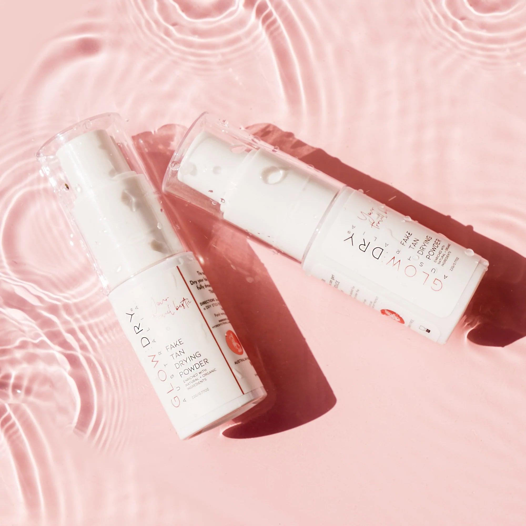 Glow Dry - The GlowDry MINI - Powdered Tan Setting Spray – GLOW X GO